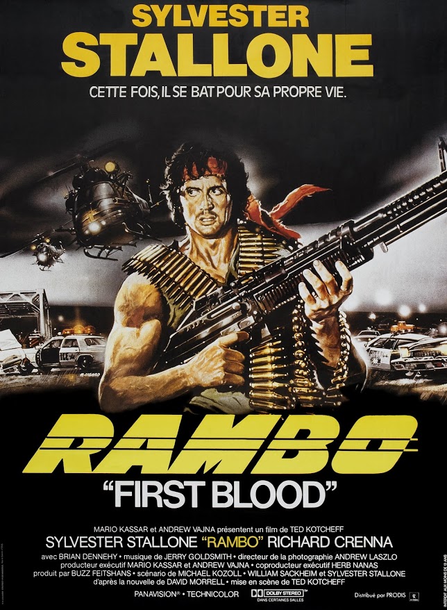 Pôster │ Rambo - Programado Para Matar (1982) - LOUCADEMIA DE CINEMA